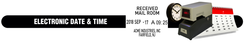 Electronic Date/Time