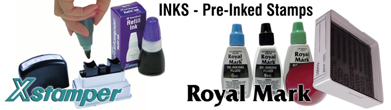 Ink for Pre-Inked Stamps and Daters